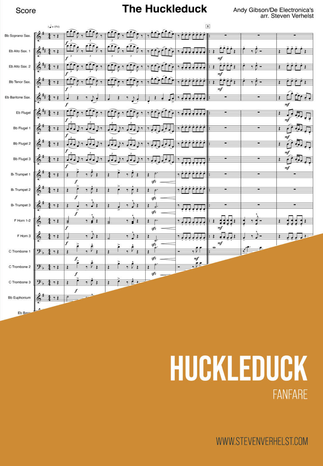 The Huckleduck – Concert Band – Steven Verhelst